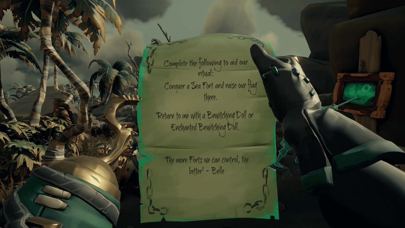 Sea of Thieves: Return of the Damned Adventure 9 Guide - Rare Thief