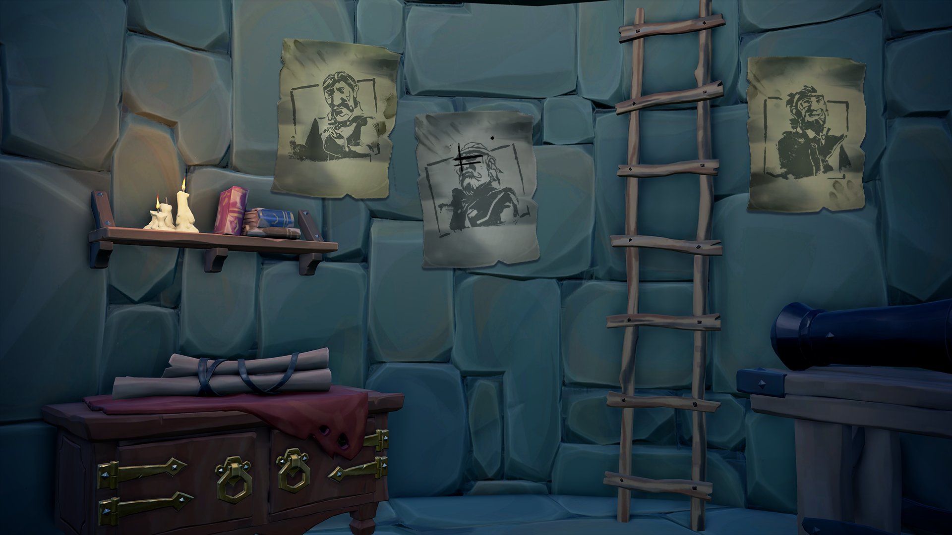 How to solve Puzzle 3: Portrait of Plunder in Sea of Thieves - Rare Thief