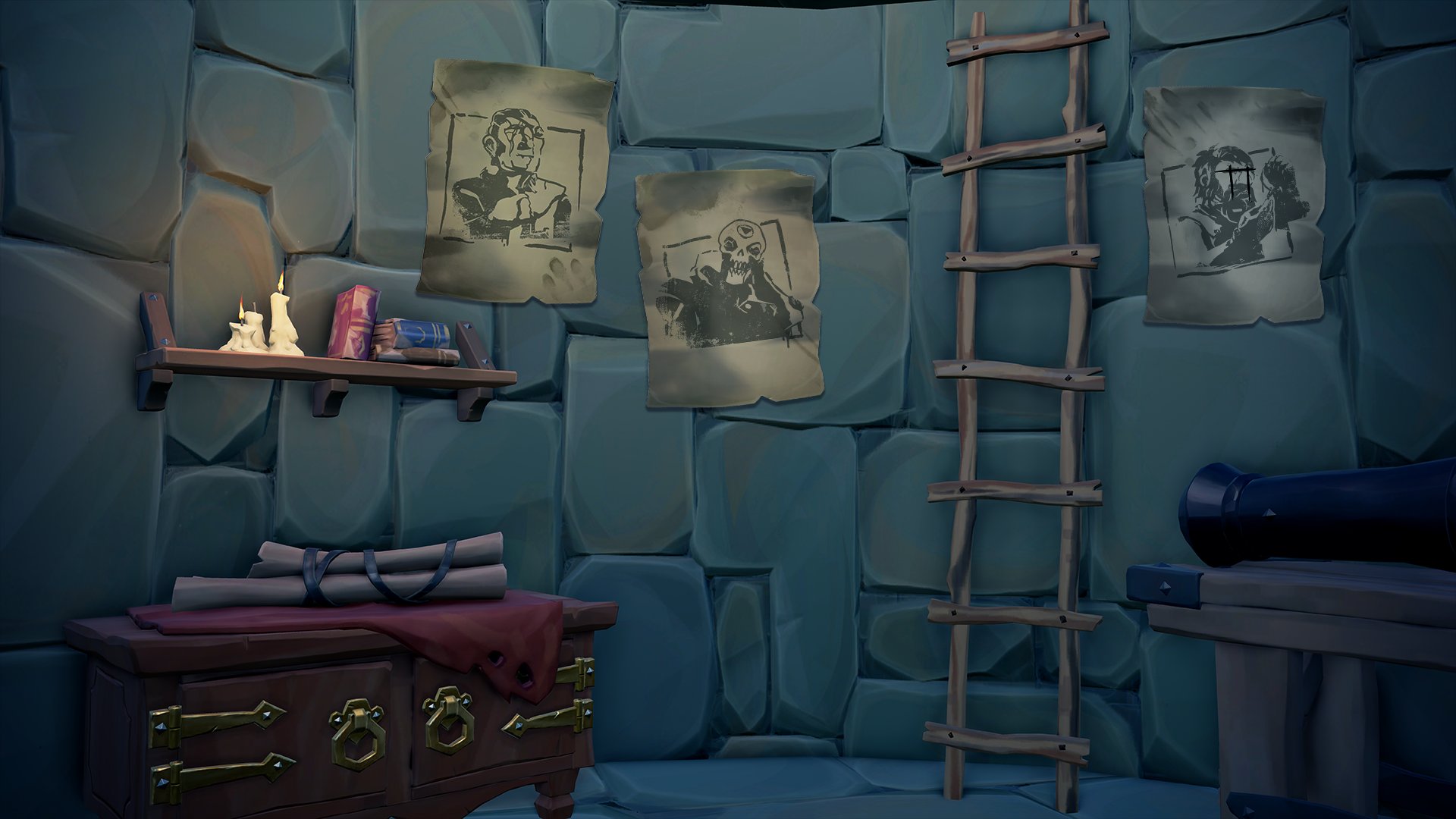 How to solve Puzzle 3: Portrait of Plunder in Sea of Thieves - Rare Thief