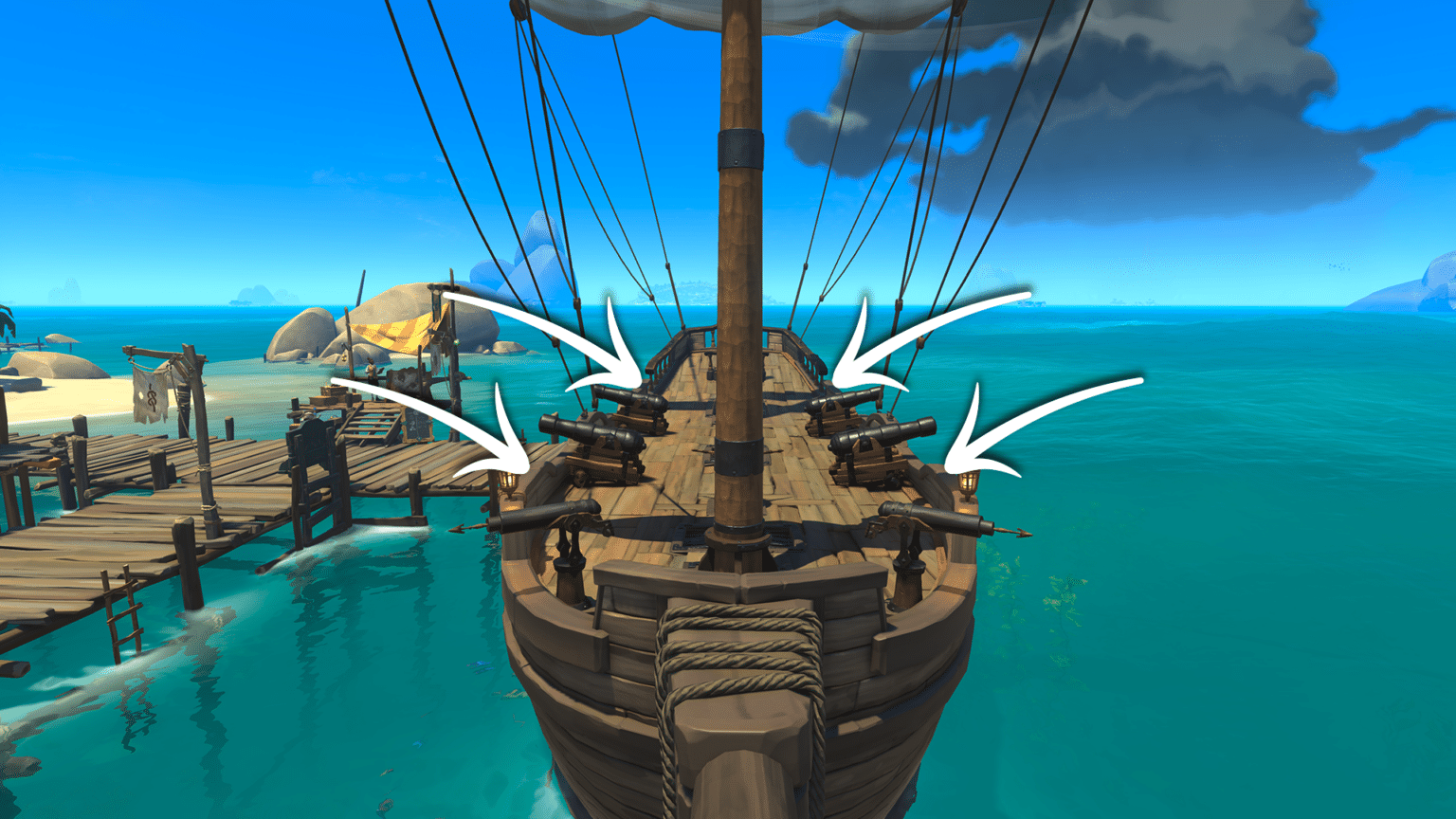 How to do the Hanging with the Enemy Commendation in Sea of Thieves ...