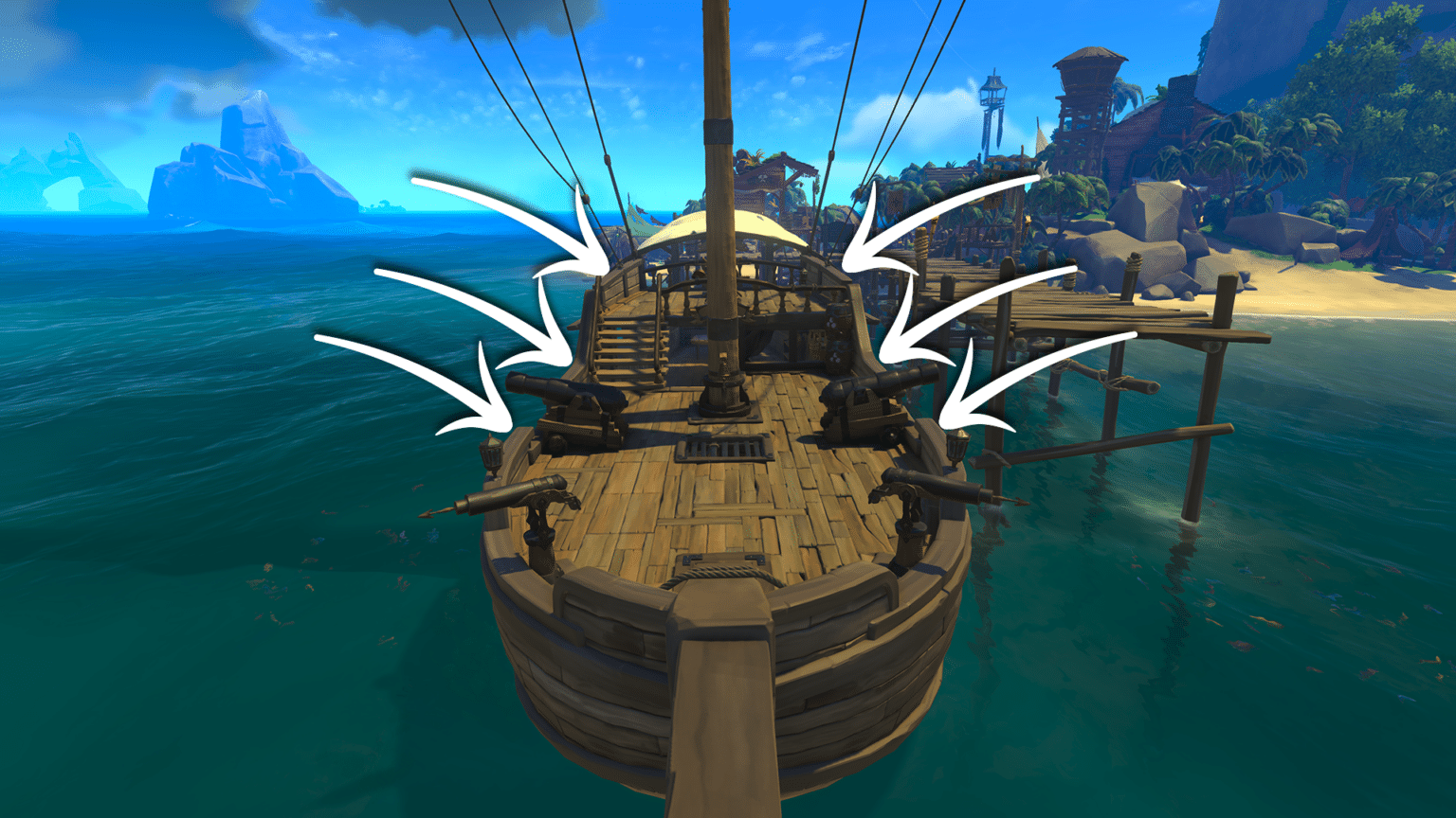 How to do the Hanging with the Enemy Commendation in Sea of Thieves ...