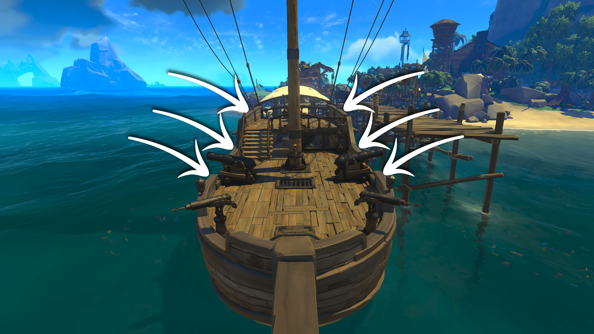 How to do the Hanging with the Enemy Commendation in Sea of Thieves ...