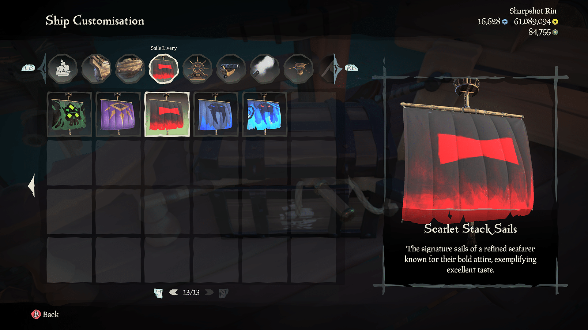 How to get the Pringles Scarlet Stack Sails in Sea of Thieves - Rare Thief