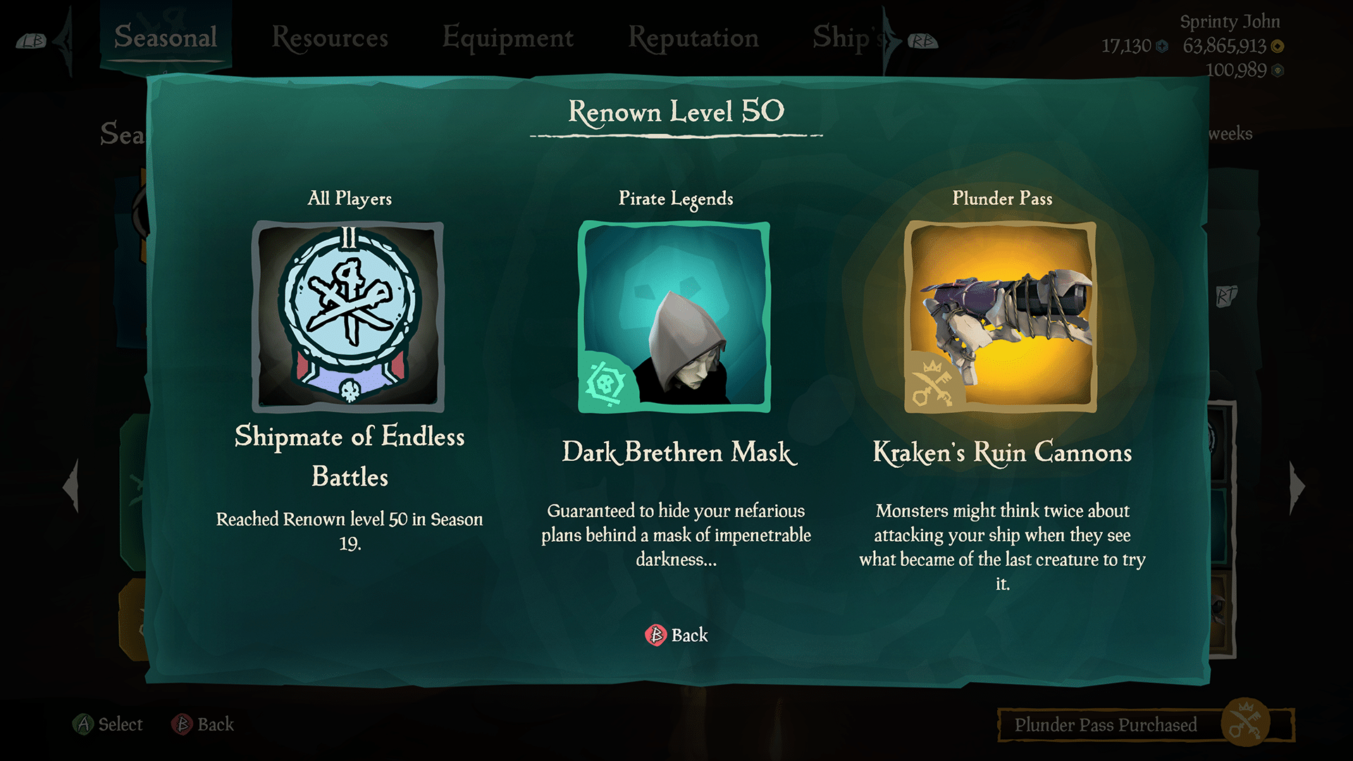 How to get the Dark Brethren Mask in Sea of Thieves - Rare Thief