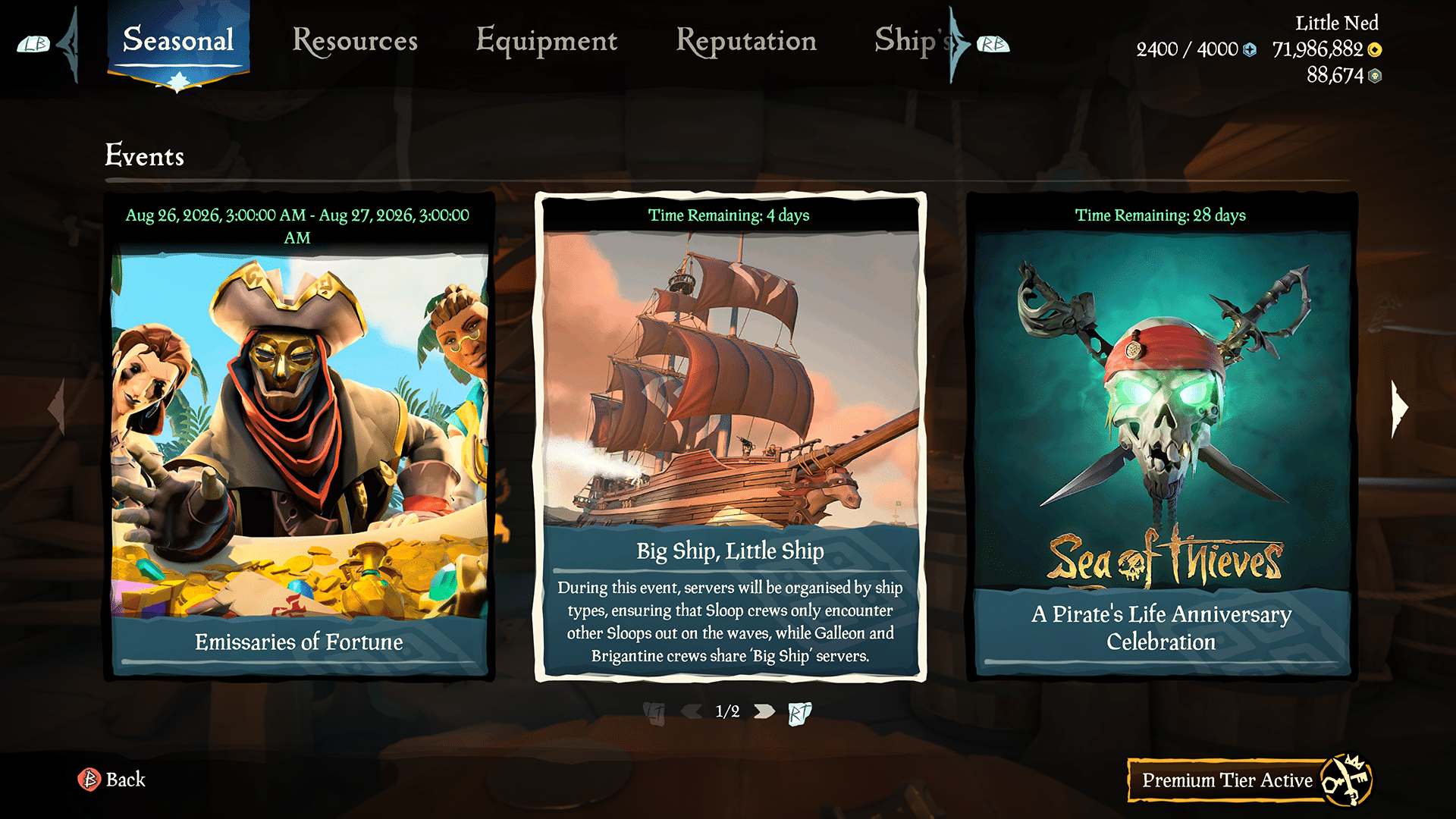 Sea of Thieves: Big Ship, Little Ship Event Guide August 2026 - Rare Thief